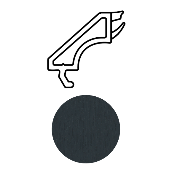 Veka Matrix 70 Flat UPVC Window Glazing Bead - P107168 – WindowBeads.com