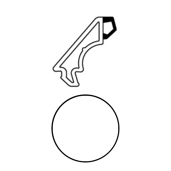 Liniar Flat UPVC Window Glazing Bead - LCW041 – WindowBeads.com