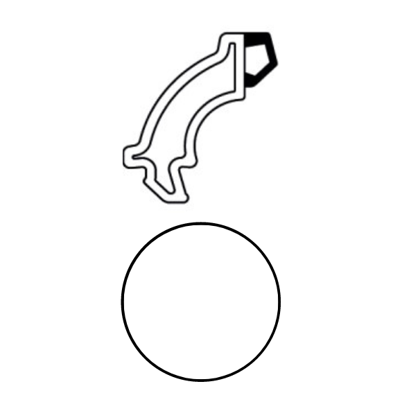 Liniar Ovolo UPVC Window Glazing Bead - LSW041 – WindowBeads.com