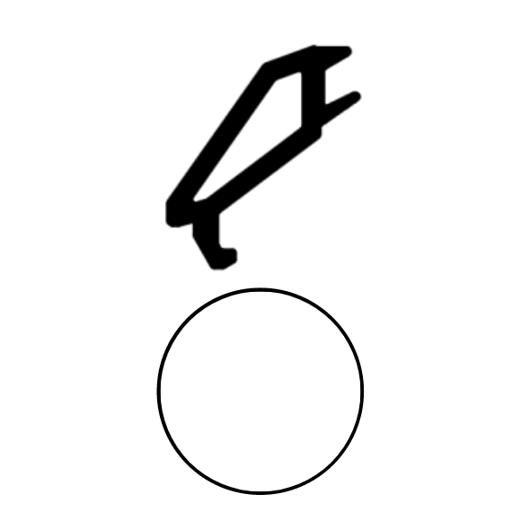 Profile 22 Optima Flat UPVC Window Glazing Bead - QC50 – WindowBeads.com